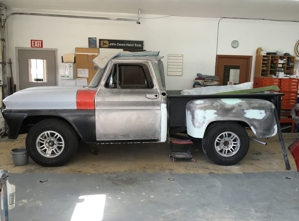 1965-chevy-c10-stepside-truck-auto-body-restoration - Franktown ...
